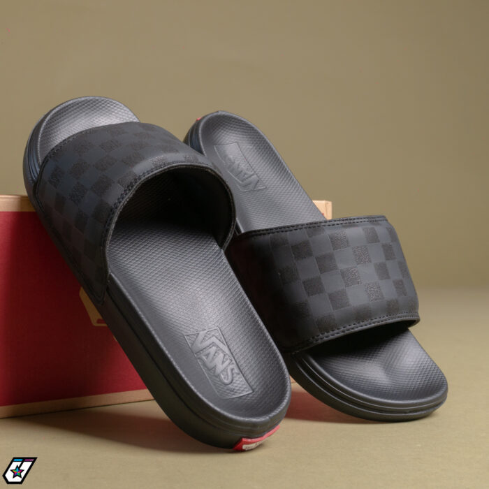 VANS SANDALIA La Costa Slide-On Checkerboard Black/Black VN0A5HF5276 ...